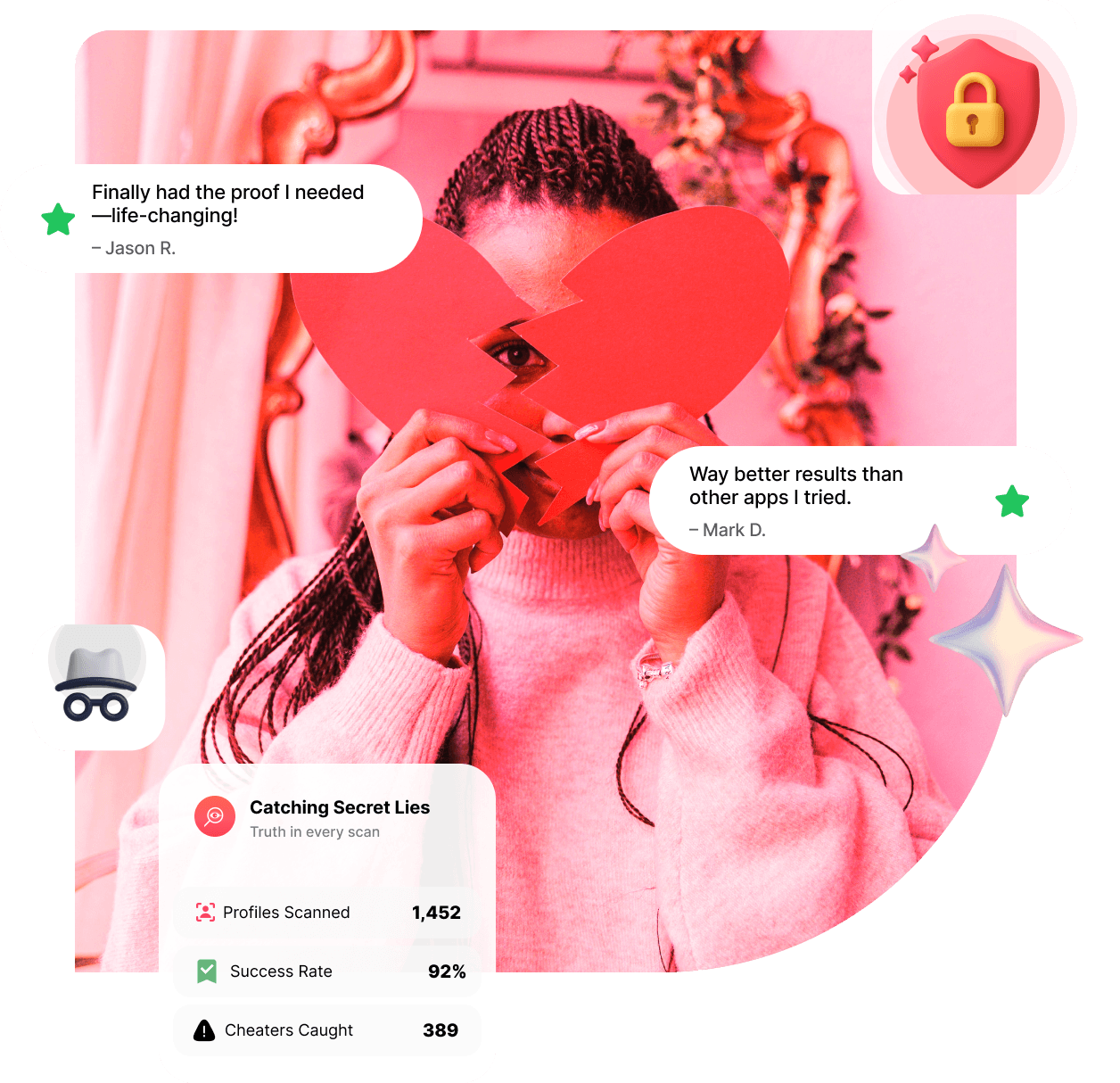 CheaterTracker AI - Dating App Scanner